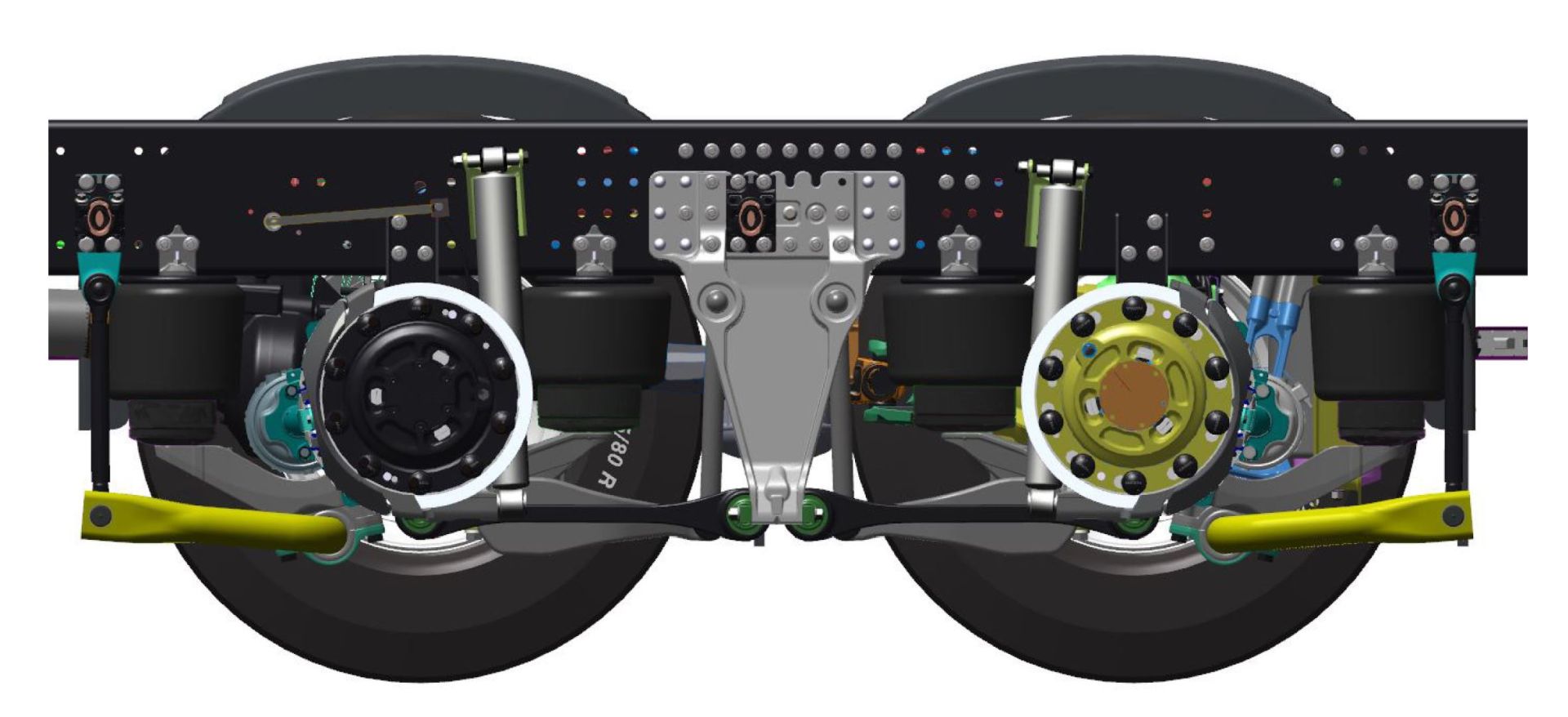 New bracket kit for Volvo trucks with extra stabilizor bars